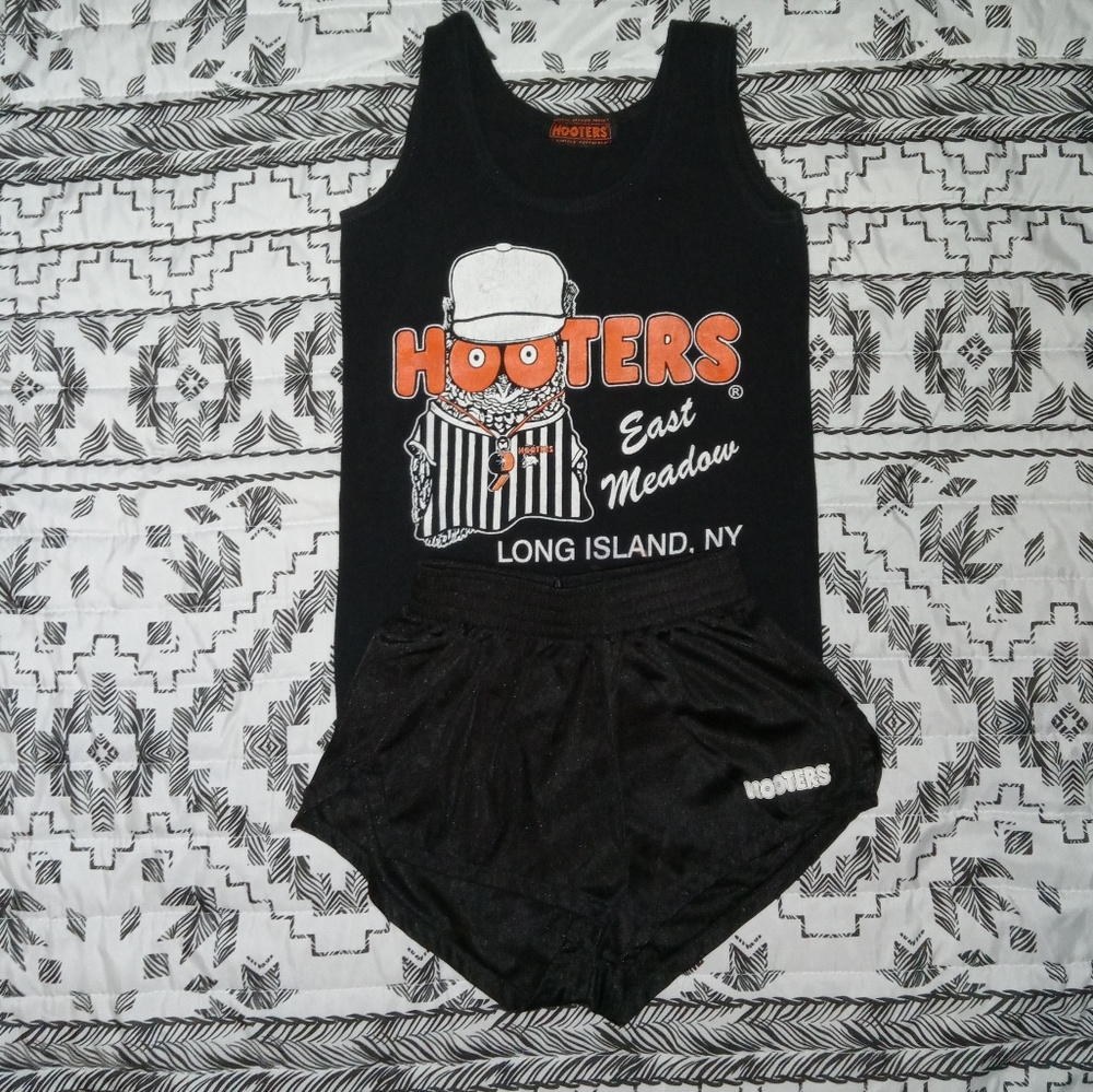 Rare Hooters Football Vintage Uniform Set Xs/S - Gem